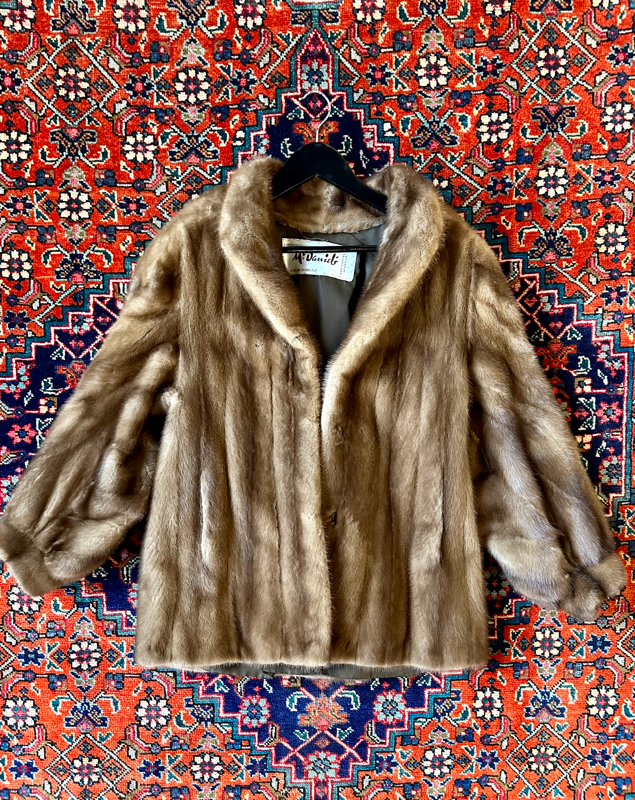 Vintage Brown Mink Fur Coat | Vault Luxury Pawn